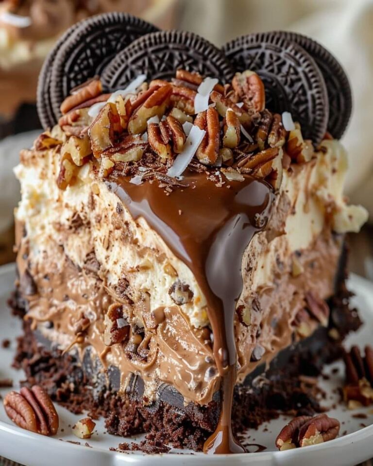 Refreshing Oreo Pecan Chocolate Ice Cream Cake – Cool & Decad