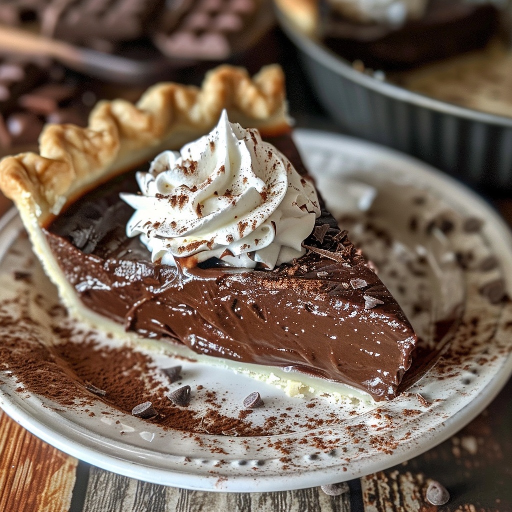 Old-Fashioned Chocolate Pie Recipe – Rich, Creamy & Classic De