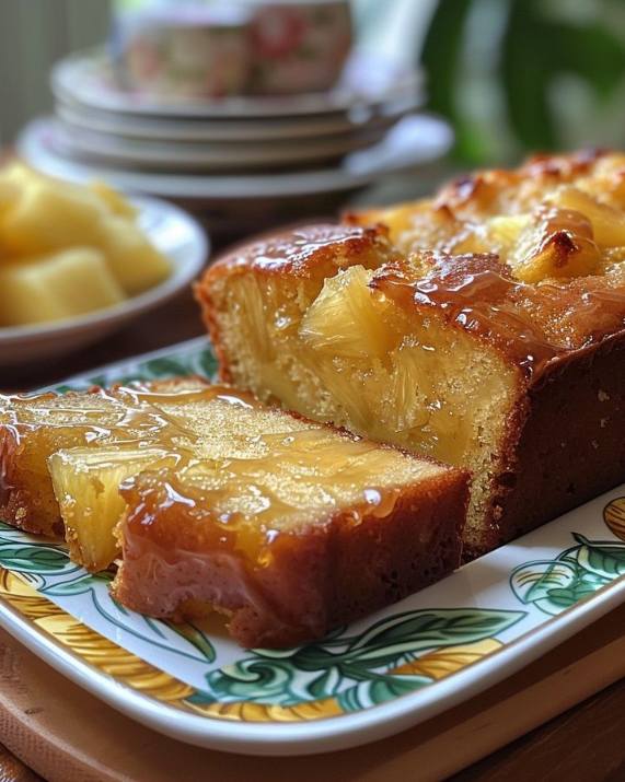 Pineapple Quick Bread – Moist, Easy & Tropical Loaf Recipe